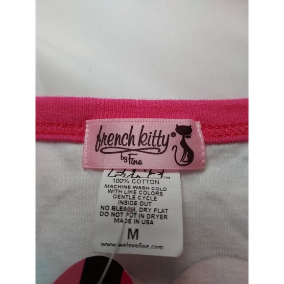 Mighty Fine | Tops | Vintage French Kitty By Mighty Fine Womens Top ...